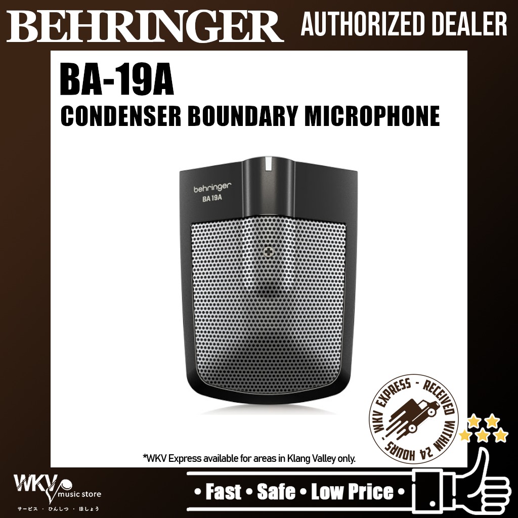 Behringer BA19A Condenser Boundary Microphone | WKV Music Store