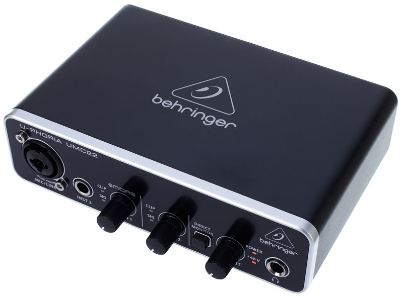 Behringer UMC-22 USB Audio Interface | WKV Music Store