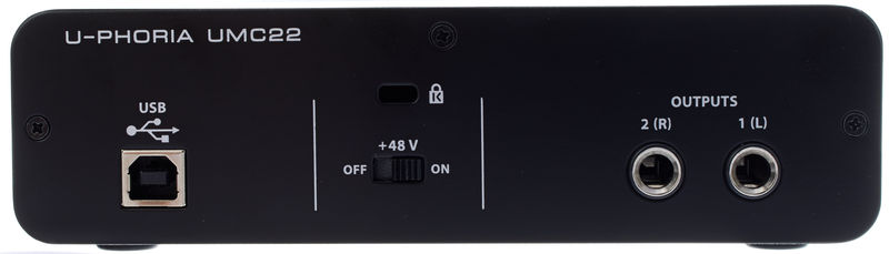 Behringer UMC-22 USB Audio Interface | WKV Music Store